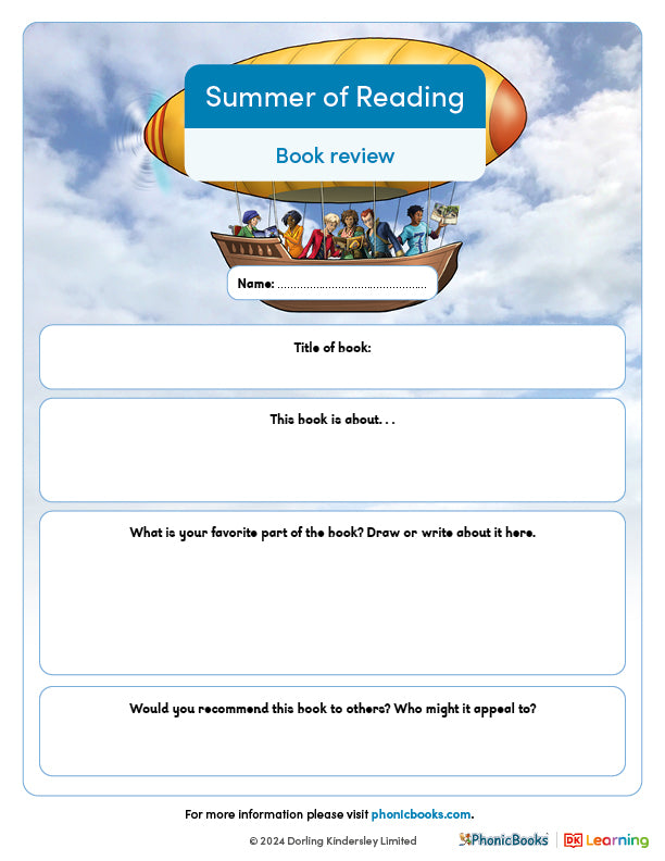 Summer of Reading - Book Review – Phonic Books US