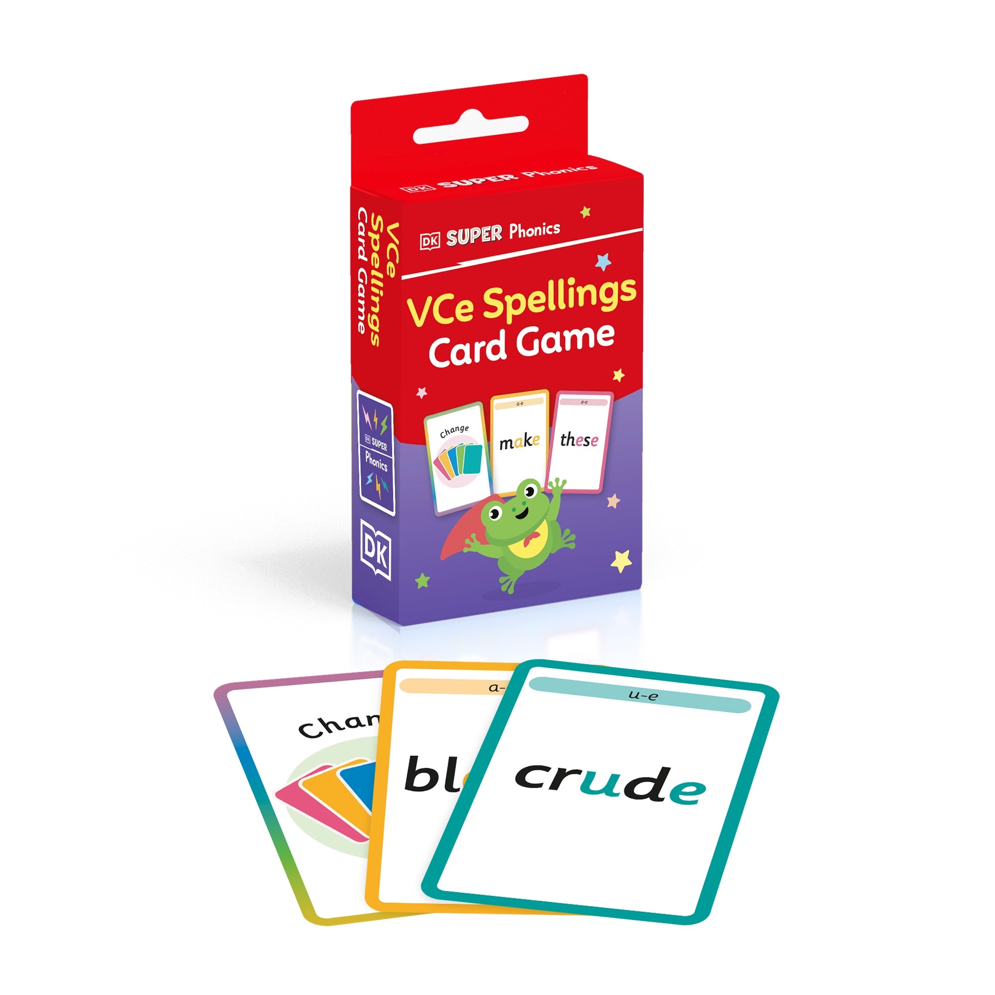 DK Super Phonics VCe Spellings Card Game – Phonic Books US
