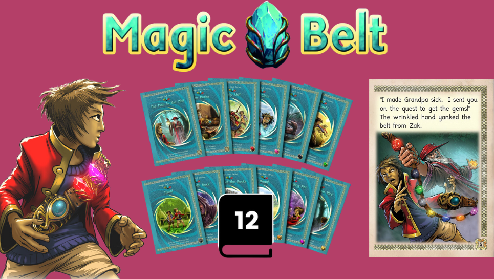 “Magic Reading Rocks” inspired by the Magic Belt Series – Phonic Books US
