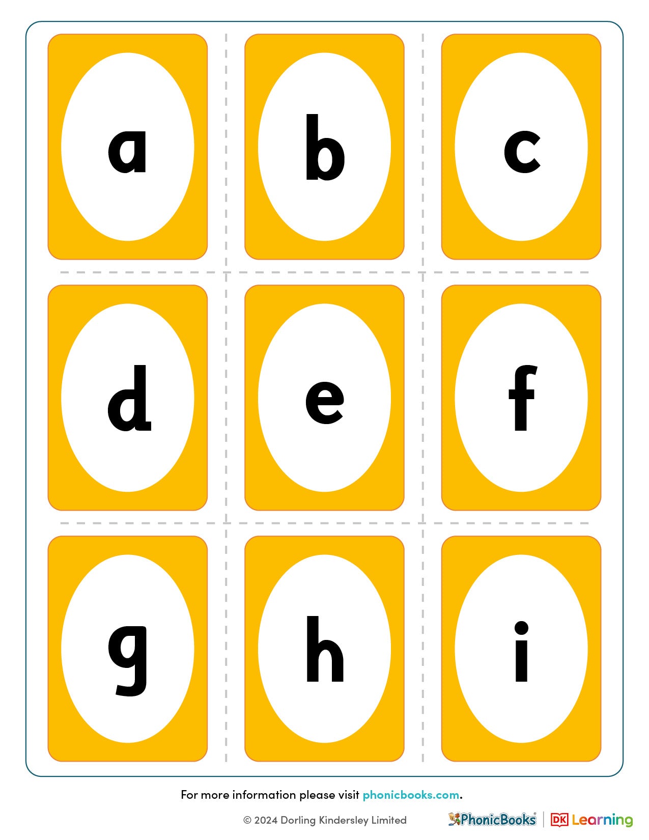 Simple snap cards: A-Z (Color) – Phonic Books US