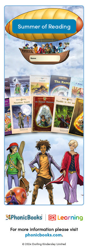 Summer of Reading - Bookmark – Phonic Books US