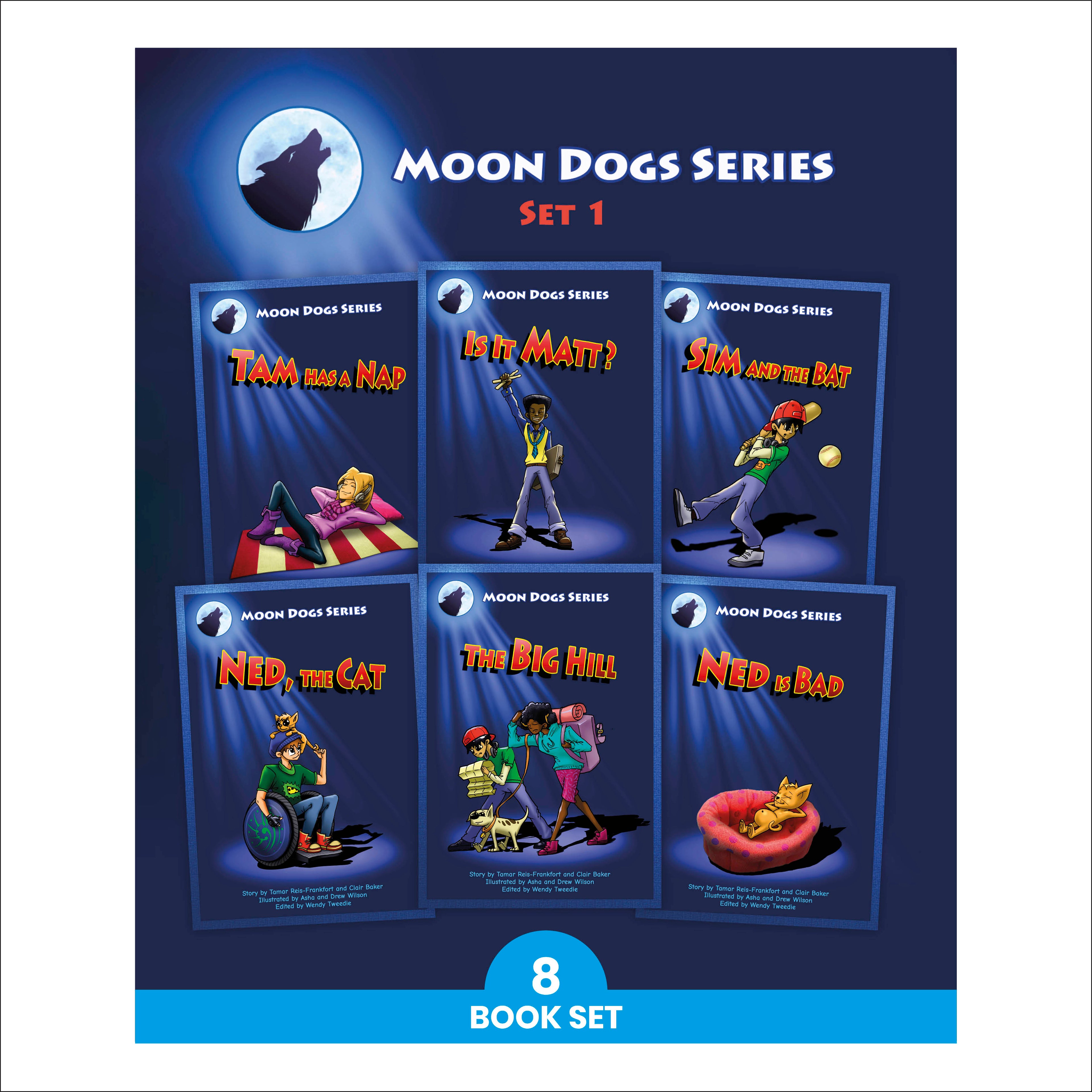Moon Dogs Set 1 – Phonic Books US
